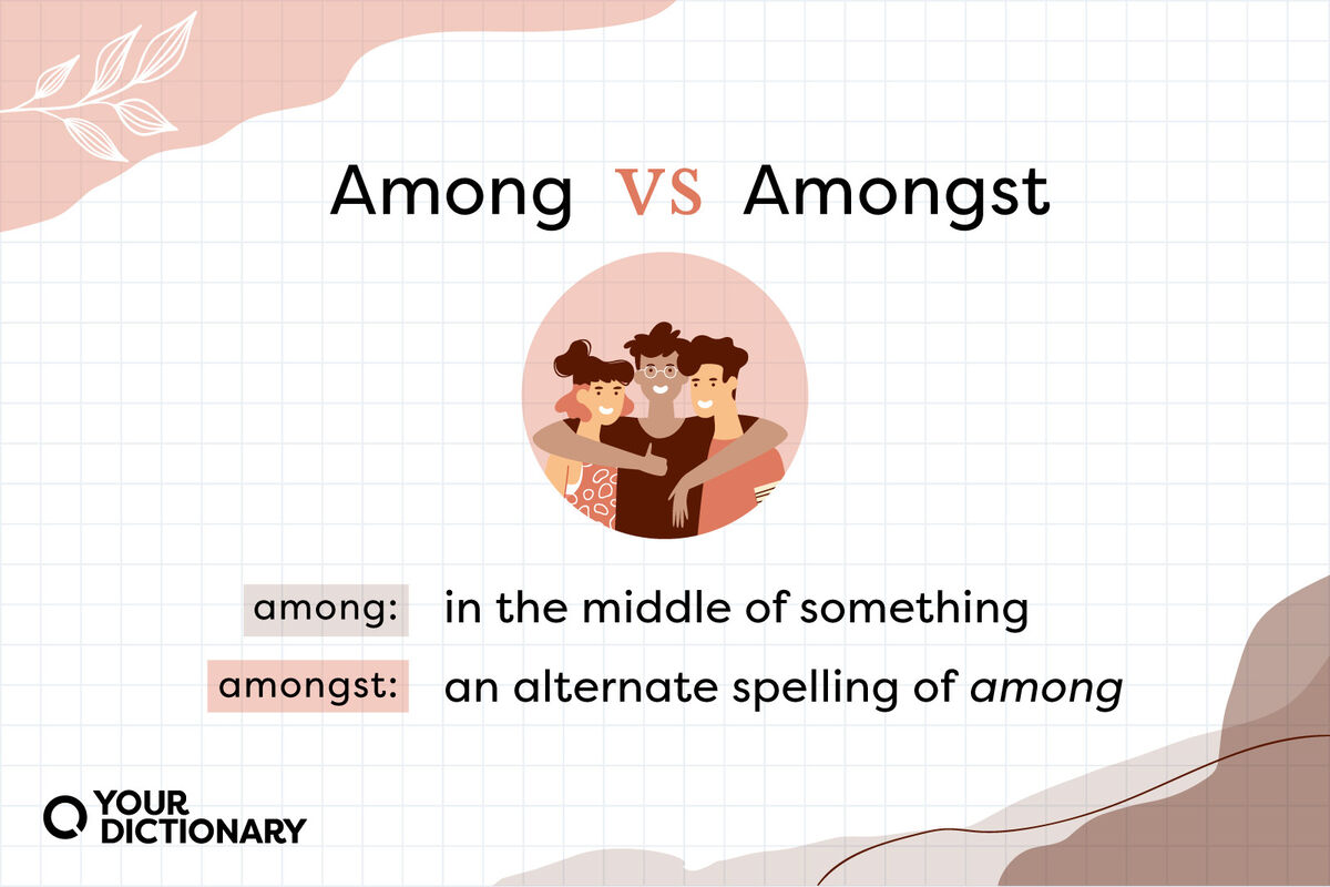 Diferencia entre Among y Amongst - PEDIAEXPERTOS