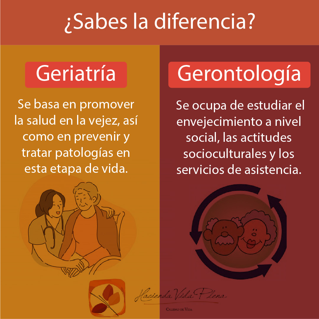 Diferencia entre geriatría y gerontología - PEDIAEXPERTOS