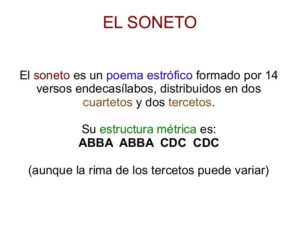 Diferencia entre el soneto italiano y el soneto inglés - PEDIAEXPERTOS