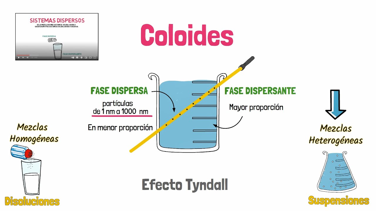 Diferencia entre fase dispersa y medio de dispersión - PEDIAEXPERTOS