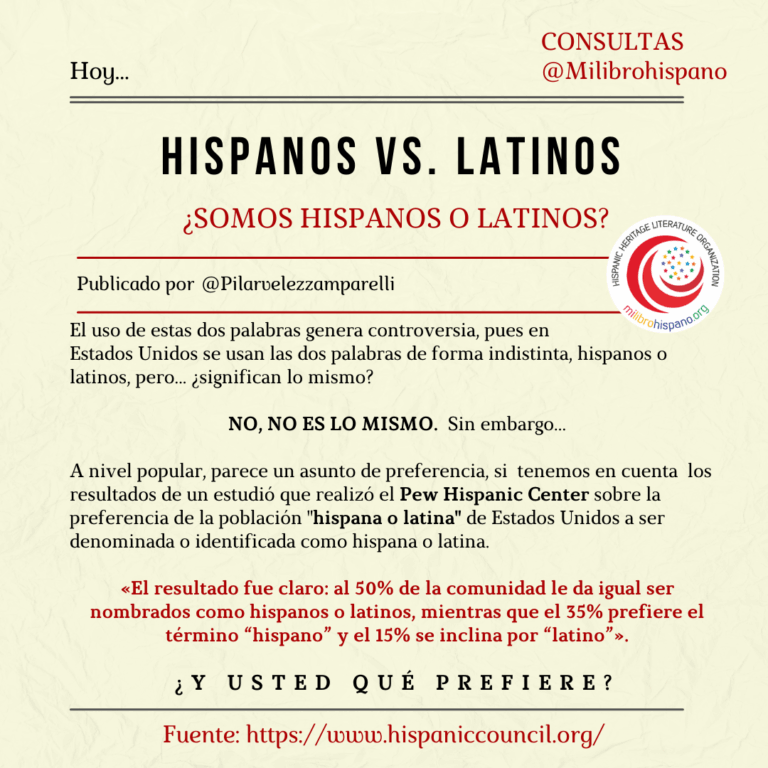 Diferencia entre hispano y latino - PEDIAEXPERTOS