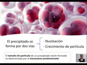 Diferencia entre nucleación y crecimiento de partículas - PEDIAEXPERTOS